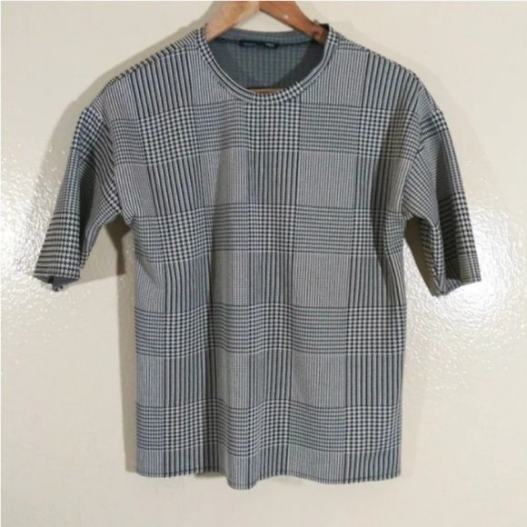 Zara | Tops | Zara Woven Oversized Box Style Top | Poshmark